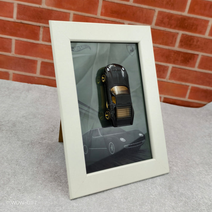 Lamborghini Frame With Car – WOW GIFT